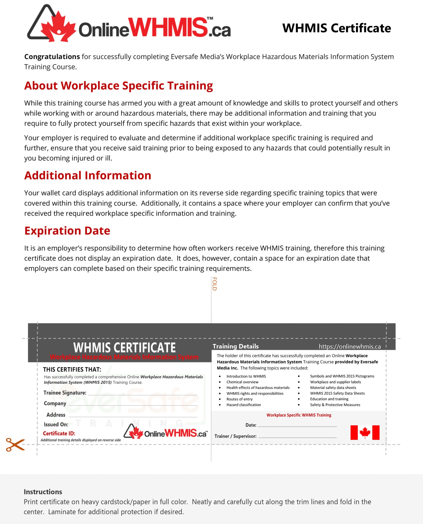 WHMIS Wallet Card - September 30, 2021-4 | OnlineWHMIS.ca™